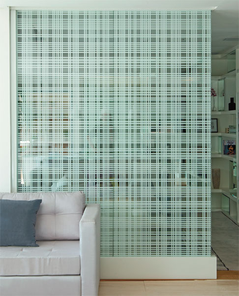 Transparência na arquitetura - Vidrado