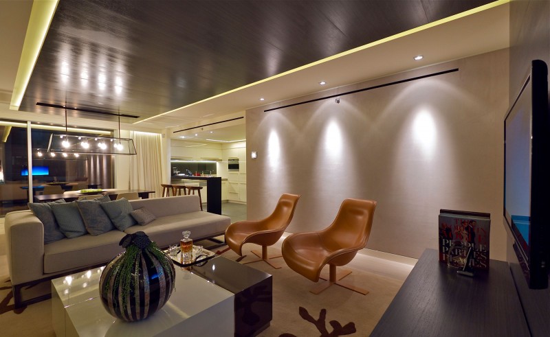 Interiores de cobertura no hotel Ritz-Carlton em Israel - VIDRADO®